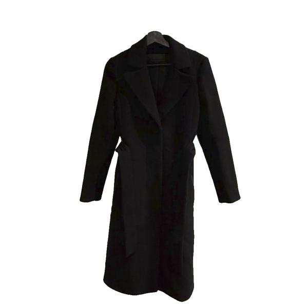 ナルシソロドリゲス Narciso Rodriguez カシミヤ混 コート ベルト ミドル 黒 ブラック ■WGA レディース【ブランド】ナルシソロドリゲス Narciso Rodriguez【表記サイズ】実寸サイズをご参照ください。【実寸...