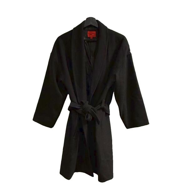 ナルシソロドリゲス Narciso Rodriguez コート ベルト XS 黒 ブラック ■WGA レディース【ブランド】ナルシソロドリゲス Narciso Rodriguez【表記サイズ】XS【実寸サイズ】肩幅：約63cm　身幅：約53...