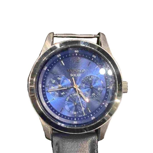 セイコー SEIKO WIRED 腕時計 ソーラー アナログ ブルー 文字盤 3針式 V14J-0CL0 ■GY99 メンズ【ブランド】セイコー SEIKO【実寸サイズ】バンド幅：1.5cm　腕周り：15cm　ケース・タテ：40 mm　ケー...