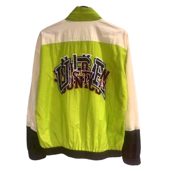 ダブレット doublet 17SS CHAOS APPLIQUE TRACK JACKET ナイロンジャケット ブルゾン M 緑 グリーン 17SS06BL36 メンズ【ブランド】ダブレット doublet【表記サイズ】M【実寸サイズ】肩...