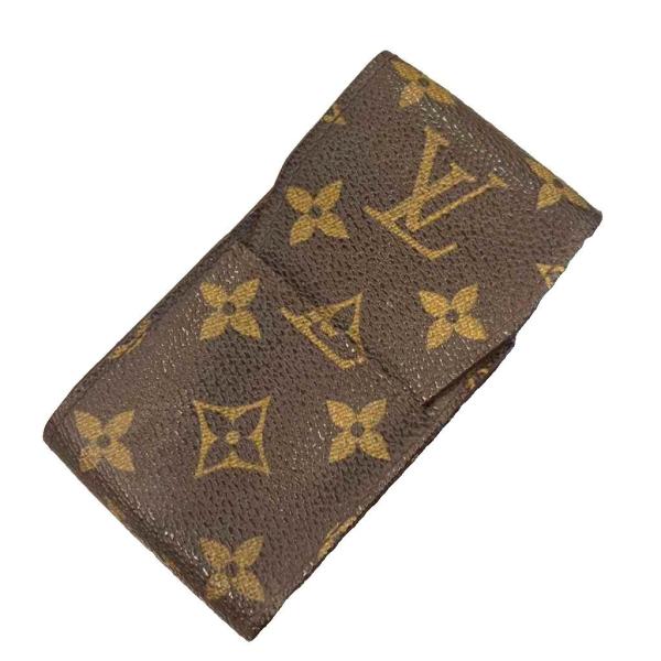 ルイヴィトン LOUIS VUITTON シガレットケース モノグラム MI1918 茶 ブラウン ☆AA★ メンズ【ブランド】ルイヴィトン LOUIS VUITTON【実寸サイズ】ヨコ：6.5cm　タテ：12.5cm　マチ：2cm　　【色...