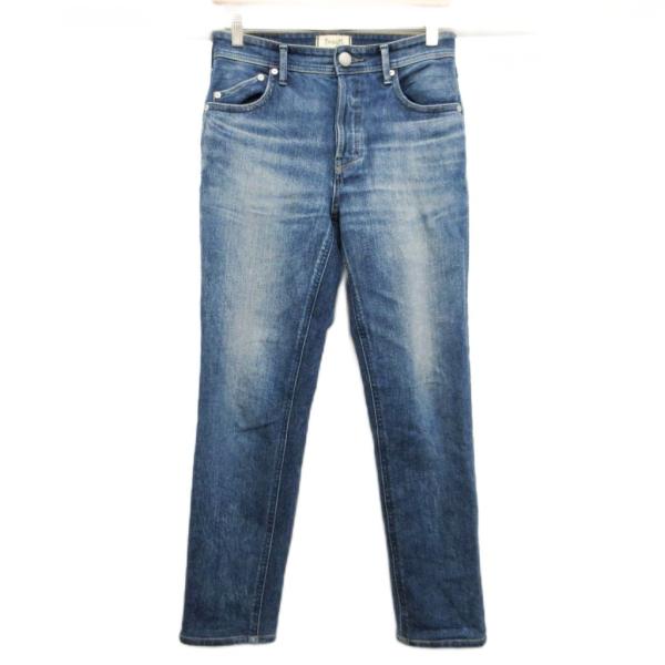 ヤヌーク YANUK Ruth デニムパンツ ジーンズ スリムテーパード USED加工 ストレッチ 25 青 ブルー 系 ■YHS5 1008 レディース【ブランド】ヤヌーク YANUK【表記サイズ】25（日本サイズ約M)【実寸サイズ】ウエ...