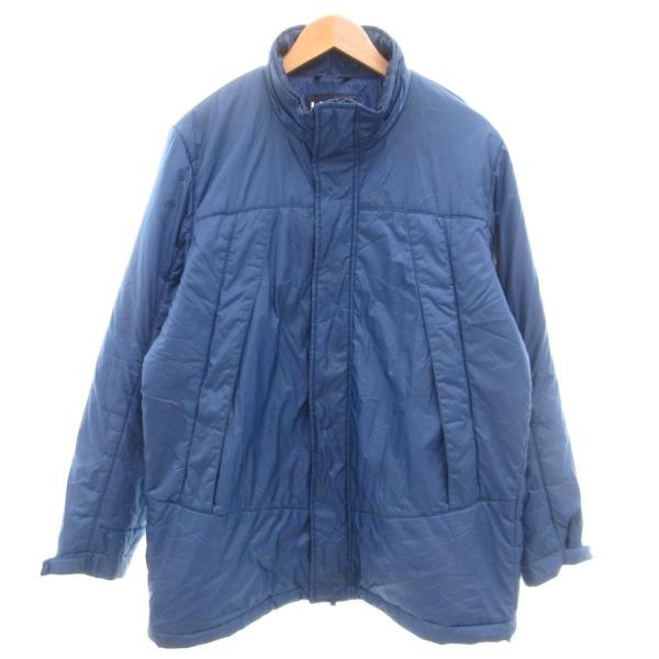 ランズエンド LANDS' END ナイロンジャケット 中綿 ブルゾン XL 青 ブルー /YJ ■YHS14 メンズ【ブランド】ランズエンド LANDS' END【表記サイズ】XL【実寸サイズ】肩幅：48cm　身幅：64cm　着丈：77c...