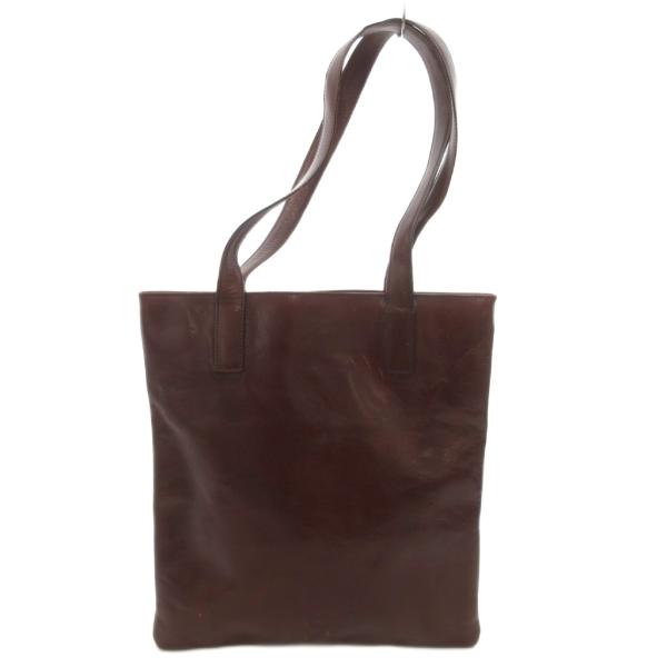 ヒロフ HIROFU ハンドバッグ トート 肩掛け ロゴ レザー 茶 ブラウン /GV ■YHS13 レディース【ブランド】ヒロフ HIROFU【実寸サイズ】持ち手の長さ：59cm　ヨコ：30cm　タテ：34cm　マチ：1cm　ショルダーの...