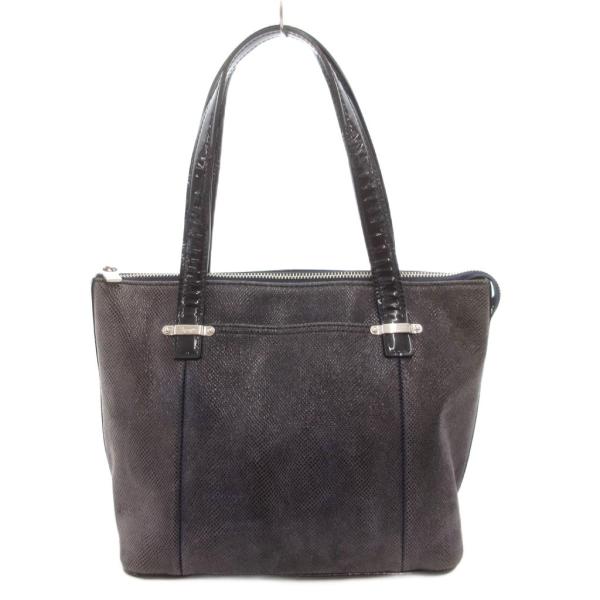 銀座かねまつ GINZA Kanematsu ハンドバッグ トート 切替 エナメル 紺 ネイビー /GV ■YHS13 レディース【ブランド】銀座かねまつ GINZA Kanematsu【実寸サイズ】持ち手の長さ：46cm　ヨコ：32cm　...