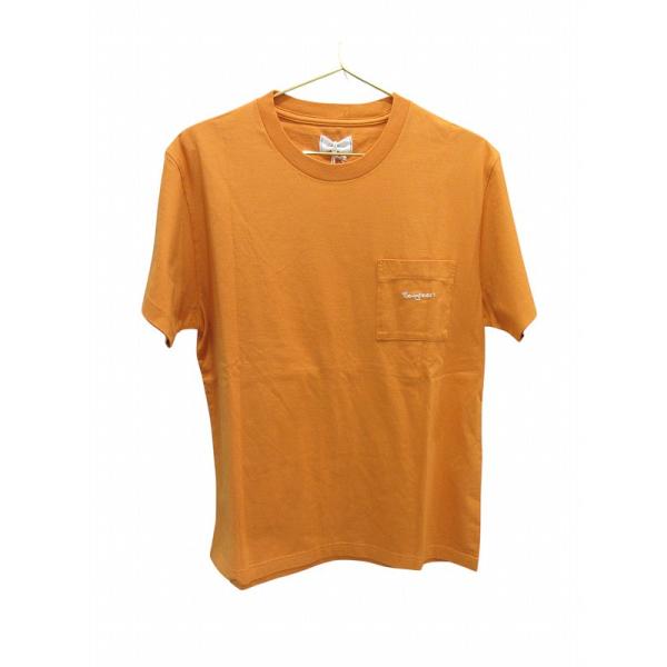 未使用品 シーグリーン Seagreen Tシャツ 半袖 メンズ【ブランド】シーグリーン Seagreen【表記サイズ】2【実寸サイズ】肩幅：47cm　身幅：55cm　着丈：68cm　袖丈：20cm　　【素材】綿100【色】オレンジ【状態】...