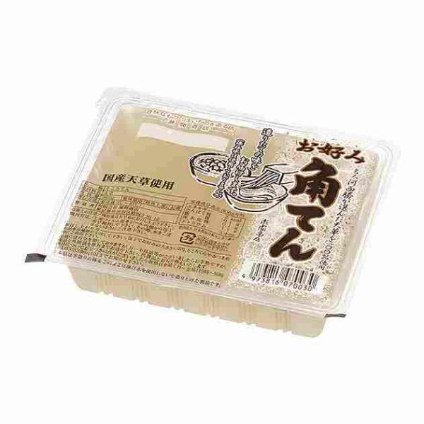 国産天草100％の寒天。歯ごたえよく天草本来の風味を味わえます。お好みの形にカットしてあんみつなどに、また、突き棒でついてところてんにどうぞ。　原材料：天草（国産）　内容量：360g　数量：15パック　販売者：瀬間商店