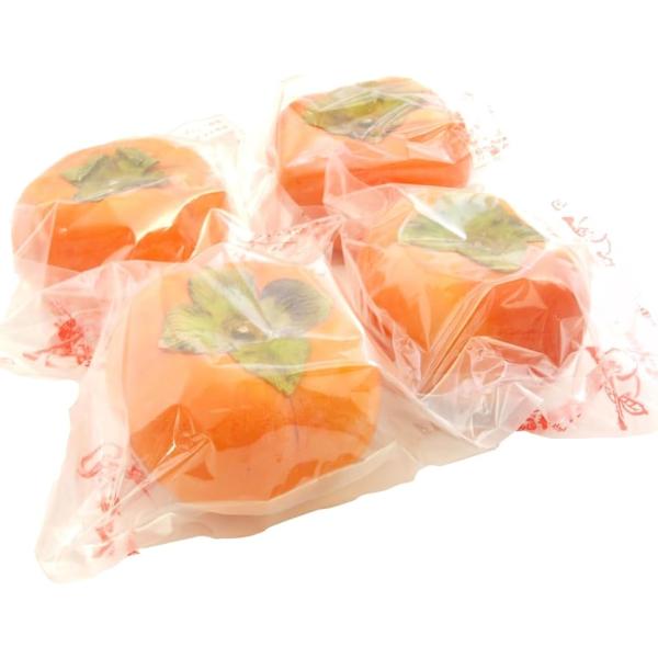 富有柿（冷蔵貯蔵）　5kg前後　低農薬栽培　産地：奈良大玉　甘い柿　カリッとした歯ごたえ　カキ　かき　