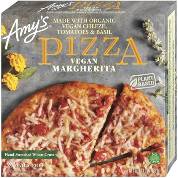 アリサン ヴィーガンマルゲリータ 383g 4枚 無添加 アメリカ ピザ ヴィーガン モッツアレラスタイル 送料込