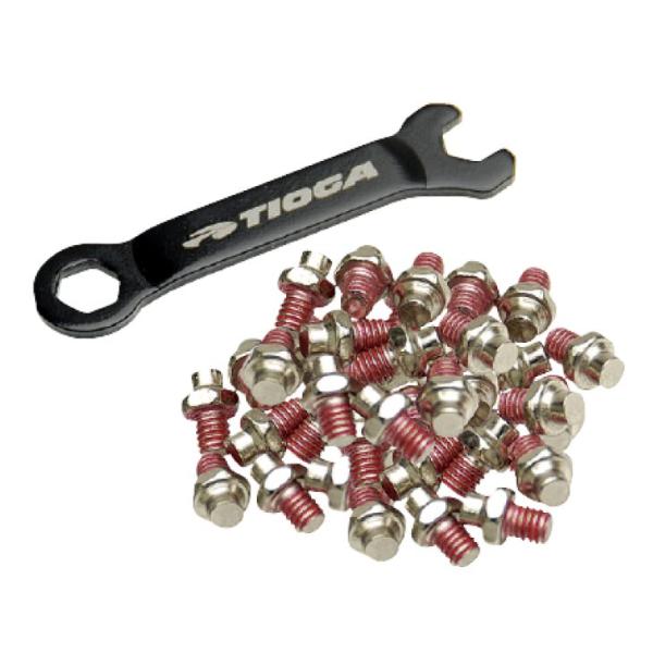 ■対応ペダル：REX-02、PDL213ペダル■スチール■40個セット■TIOGA特製6mmスパナ付属■コード(MR)：YPD00400■JAN:4935012025931※商品のスペック・パッケージ・デザインは予告なく変更される場合がござ...