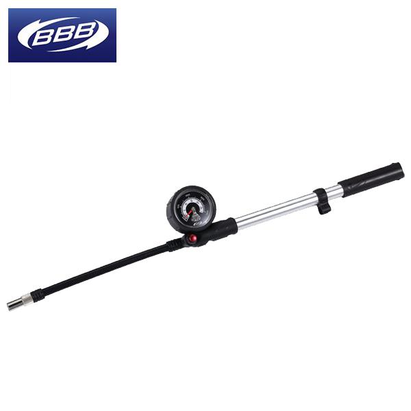 ・サスペンション用のポンプ。大部分のショックとフォークに対応。・最大空気圧：28気圧/405psiまで充填可能。・精密な空気圧バルブで正確な空気充填。・ゴム製ケースで保護した精密な1.5”のアナログゲージ。・外部の回転式ホース。・軽量なアル...