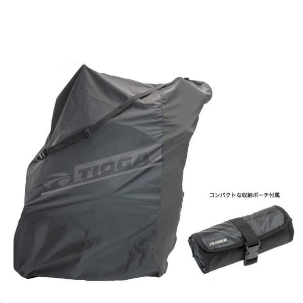 ■カラー：ブラックダークグレー■70デニールナイロン( 撥水加工)+ストレッチナイロン■固定用ストラップ4 本、ブレーキレバー固定用ストラップ2 本付■ショルダーストラップ付■収納ポーチ付L900xH1,300mm■約270g(付属品含む)...
