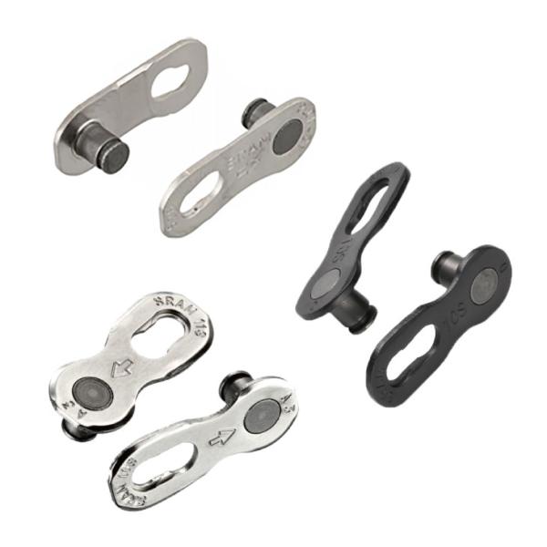 ■スラム専用のチェーンリンク■各４個ペア■(仕様)カラー：(12Sフラットトップ)シルバー、(11S)シルバー、(10S)ブラック■コード：IM【00.2518.036.003】12Sシルバー【00.2518.003.000】11Sシルバー...