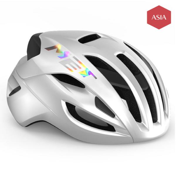 ■アジアンフィットモデル■カラー：ホワイトホログラフィック/グロッシー■サイズ：M(56/58cm)■MIPS搭載■フロント部分のベンチレーション大型化■リアの開口部、テールデザイン変更■NACAベンチレーション■Safe-T Upsilo...