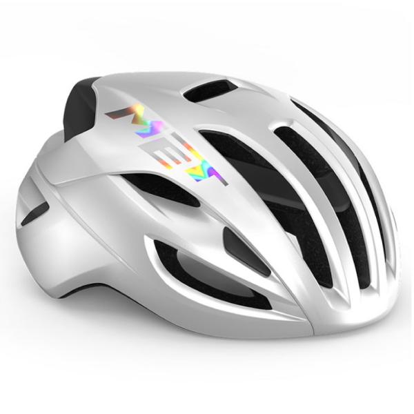 ■カラー：ホワイトホログラフィック/グロッシー■サイズ：M(56/58cm)、L(58/61cm)■重　量：250g(M)■MIPS搭載■フロント部分のベンチレーション大型化■リアの開口部、テールデザイン変更■NACAベンチレーション■Sa...