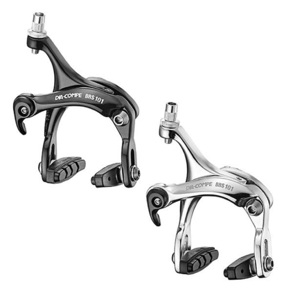 ■フロント■ナット式■カラー：ブラック、シルバー■キャリパーブレーキ■アルミ冷間鍛造アーム■デュアルピボット57mmロングサイズアーチ■101PAD付■リーチサイズ：45mm〜57mm■参考重量：約188g(1個)■コード：TS【D03BR...