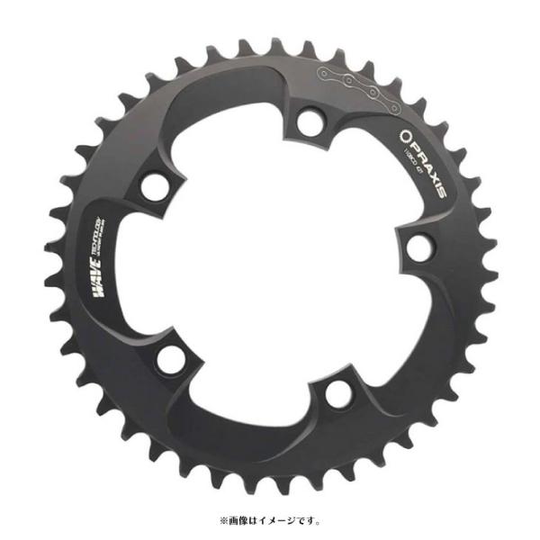 ■フロントシングル用■カラー：ブラック■歯数：38T、40T、42T■歯の形状：WAVE■4.5mmプレート■7075 T6※Shimano/KMC/SRAM対応■商品コード：TR【960156】38T【960157】40T【960153】...