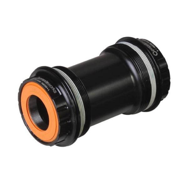 ■カラー：ブラック■T47ねじ切りフレーム　ロード(68mm)/MTB(73mm)兼用■シマノ24mmシャフト軸クランク用■商品コード：TR【960016】※商品のスペック・パッケージ・デザインは予告なく変更される場合がございます。　予めご...