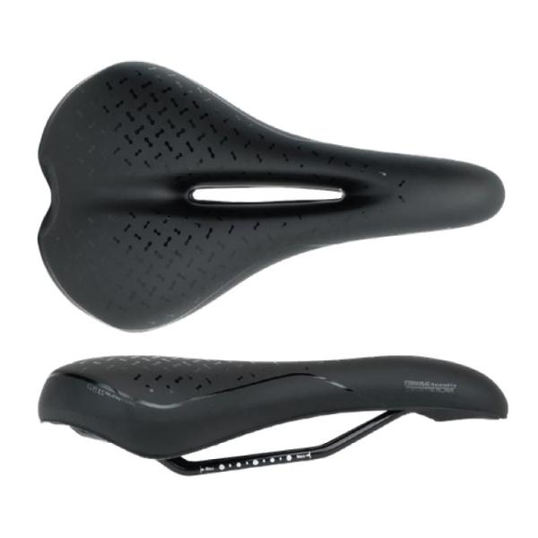 ■カラー：ブラック■サイズ：L275×W165mm■座骨幅 : 100〜125mm■φ7mmスチール レール■シリコンゲル パッド■アーク フレックス■ゲル入りインモールド成型■センター カットアウト■レジン製バンパー&amp;ノーズ カバ...