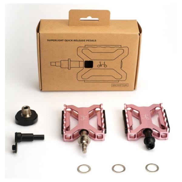 ■カラー：ピンク■左右セット■両面一体型リフレクター■CNC加工アルミニウムボディ■互換性：ACPTラインに対応■必要工具：8mm六角レンチ、6mm六角レンチ、トルクレンチ■付属品・クイックリリースペダルマウント・クイックリリースペダルホル...