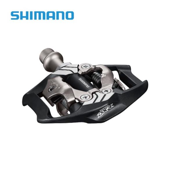 アグレッシブなペダリングを受け止めるBMXレース用ペダル。■モデル番号：PD-MX70■シリーズ：DXR MX70 シリーズ■カラー：ブラック■平均重量：414g ( /pair)■普通のSPDペダルよりも高い保持力と狭いリリース角度. 1...