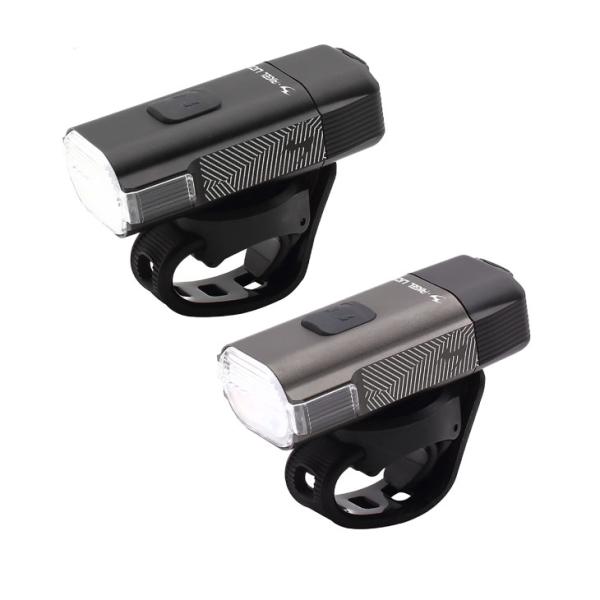 連続点灯時最大500ルーメンの明るさを持つバッテリー一体型の充電式ライト■カラー：ブラック、シルバー■LED:高輝度LED 2個■最大ルーメン:500■電源:リチウムポリマーバッテリー(※一体型)■防水性能:IPX7■ハンドルバーブラケット...