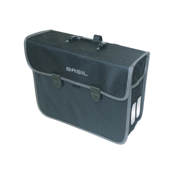 ■カラー：ブラック■サイズ：35×15×29cm（幅×奥行×高さ）■容量：13L（シングル）■素材：ポリエステル■耐荷重：5kg■撥水加工■メインコンパートメントバックルクロージャー■バジルフックオンシステム■取り付け:ラゲッジキャリア■バ...