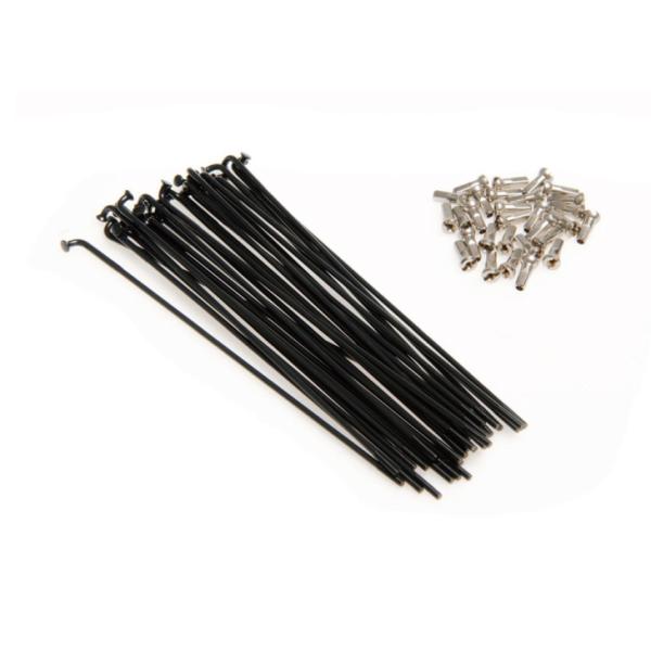 ■カラー：ブラック■スポーク長さ：146mm■スポークタイプ：シングルバテッド■規格：13Gauge■model：Spoke and Nipple Set 13G Sin Butt 146■CODE：Q100517■JAN：50530990...