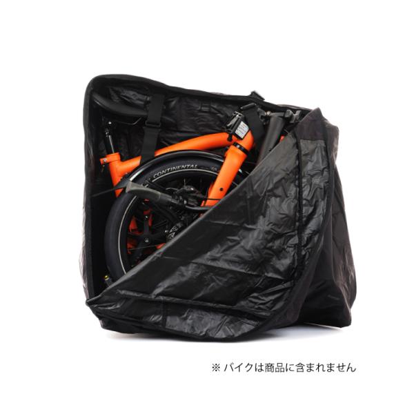 ブロンプトンGラインバイク専用収納バッグです。■カラー：ブラック■重量：約1.16kg〜■メイン素材：ナイロン100%■ライニング素材：ナイロン100%■防水(Waterproof)：No■耐水(Water Resistant)：Yes■互...