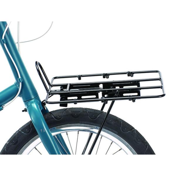 ■素材：スチール■サイズ：前後330mm×左右260mm■最大積載重量：約10kg■重量：約1600g（キャリア本体約1000g＋ステー類約600g）■フロント固定可能位置：　フォーククラウン、Vブレーキピボット、フォークエンドダボ、9mm...