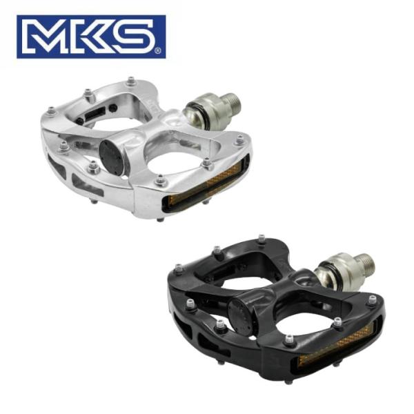 ■カラー：シルバー、ブラック■ボディ：アルミ■側板：アルミ■サイズ：W94×L114■踏み面：両面■ベアリング：ボールベアリング■トウクリップ装着：不可■リフレクター：装着済■おすすめ用途：ツーリング・オフロード・輪行・街乗り■重量：約57...