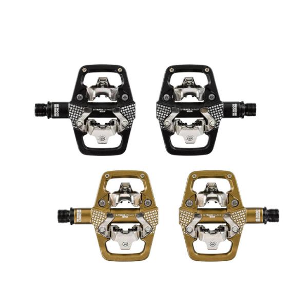 ■カラー：ブラック、ブロンズ■アクスル：クロモリ+■テクノロジー：Xトラック■ボディ：鍛造アルミニウム■踏面積：664mm2■デッキ幅：67mm■スタックハイト（ペダル+ クリート）：16,8 mm (10,7 + 6,1 mm)■Qファク...