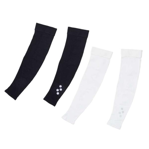 ■カラー：ブラック、ホワイト■サイズ：フリーサイズ　手首周り 13〜20cm、腕周り 19〜30cm、丈35〜50cm■素材：ナイロン 93%、ポリウレタン 7%■防紫外線：UVカット率99.5％　UPF 50+■吸汗速乾■日本製■重量：約...