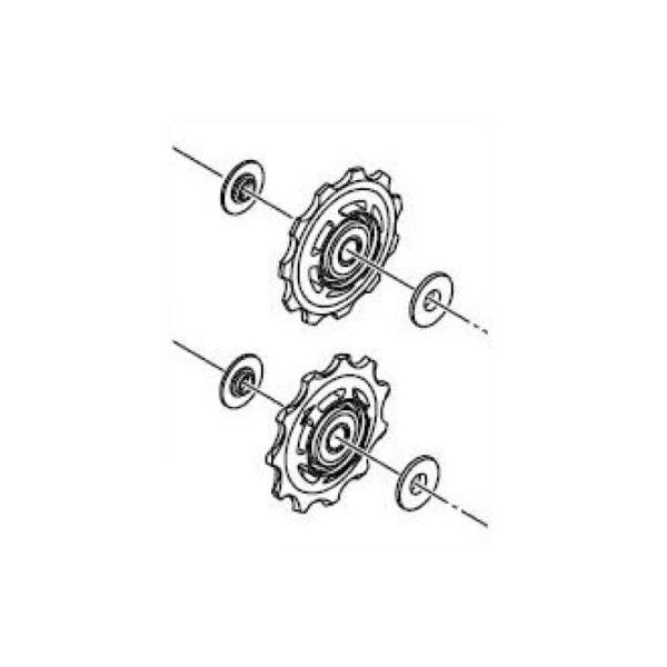 RD-6800 T/Gプーリーセット11S用のリアディレイラープーリーセットになります。