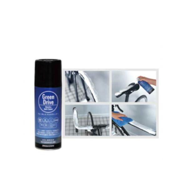 成分にアルコール類等の有機溶剤を一切含まず、車体を傷めない自転車用クリーナー。 独自の水系処方で、十分な洗浄力を備えながらも素材や塗装面への影響を少なくし、日頃の自転車清掃に最適。フレーム塗装面の清掃はもとより、金属、ゴム、樹脂などを多用す...