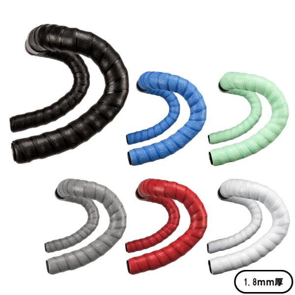 LIZARD SKINS DSP 1.8 BAR TAPE2019年10月より、新デザインへ変更されました。握り心地が良く多くのロードレーサーに支持を受けている1.8mm厚の超軽量DSPレースバーテープ
