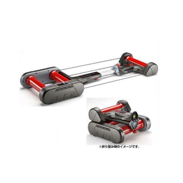 ■マグネット式3段階負荷調整機能QUICK MOTIONはトレーナー本体自体が前後にフロートし、ライダーのペダリングにより発生する慣性を減衰し、従来の３本ローラーには無い劇的な乗りやすさをもたらします。また脱輪の危険性を軽減するサーモプラス...