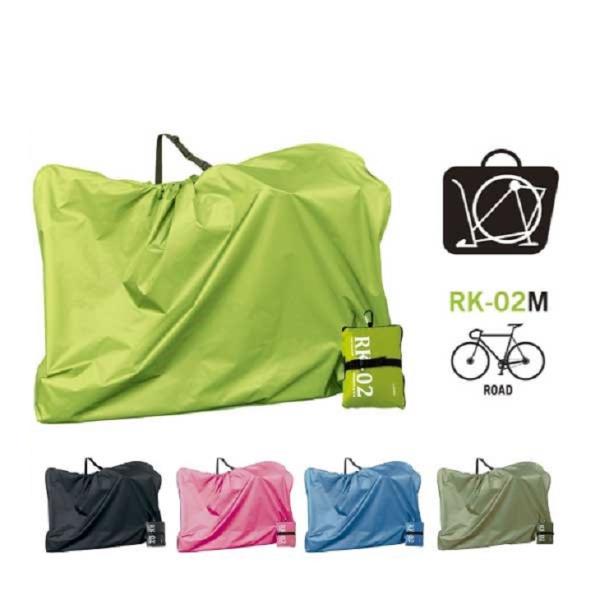 女性・初心者にオススメ簡単輪行タイプハンドルを切らず収納(ロックベルト付き)出し入れ楽々フルオープンタイプ■カラー：ブラック・カーキ・ピンク・ブルー・グリーン■サイズ：高さ1000×横1400mm■重　量：320ｇ（収納袋・付属品含まず）■...