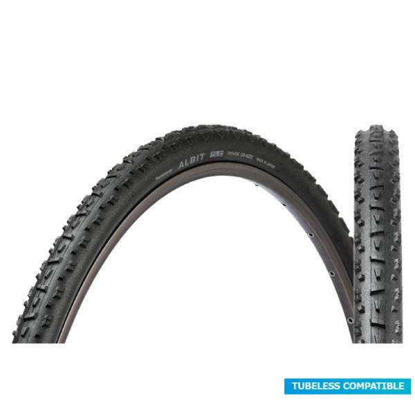 Panaracer ALBIT TLCシクロクロスのあらゆる路面に対応する走りの軽さとグリップ力を高次元でバランスさせたオールラウンドチューブレスコンパーチブルタイヤ