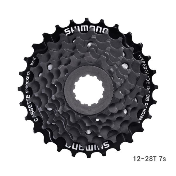 ■組合わせ名（グループ名）：12-28T■ギアコンビネーション：12-14-16-18-21-24-28T■タイプ：HG■対応チェーン：IG, HG 8/7/6スピード■リアスピード：7■スプラインタイプ：HGスプライン S（7スピード）■...