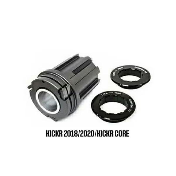 こちらのフリーハブを使用いただきますとCAMPAGNOLO（カンパニョーロ）ドライブトレインシステムをwahooキッカー2018及び2020/キッカーコア2018でご使用いただけます。■11T，12Tロックリング付属■取付方法はwahooオ...