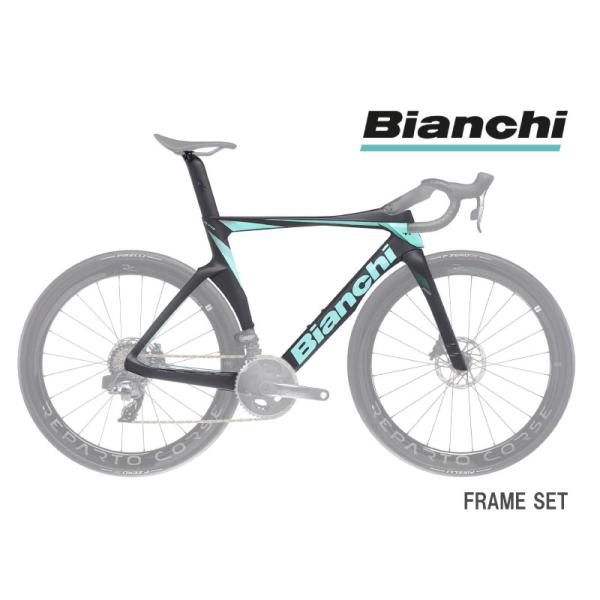 BIANCHI OLTRE PRO FRAME SET最上位モデルOltre RCと同じフレーム構造を持ち、同様のエアディフレクターテクノロジーとエアロコクピットを搭載しています。フレームにはカーボンファイバーにビアンキ独自のカウンターヴェ...