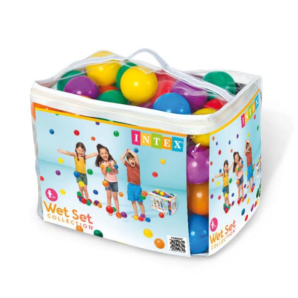 □　仕様　□ボール直径8ｃｍ6色カラー(赤、緑、青、黄、橙、紫)たっぷり100個入り対象年齢:2才以上【包装不可】※北海道・沖縄へのお届けは別料金がかかります。