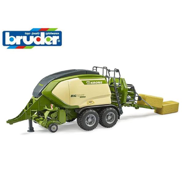 KRONEは収穫機の革新的なメーカーです。BigPAck 1290は、KRONEのトップモデルであり、bruderの農業シリーズで利用できるようになりました。実車同様に再現された仕様をお楽しみいただけます。2000、3000、4000シリー...