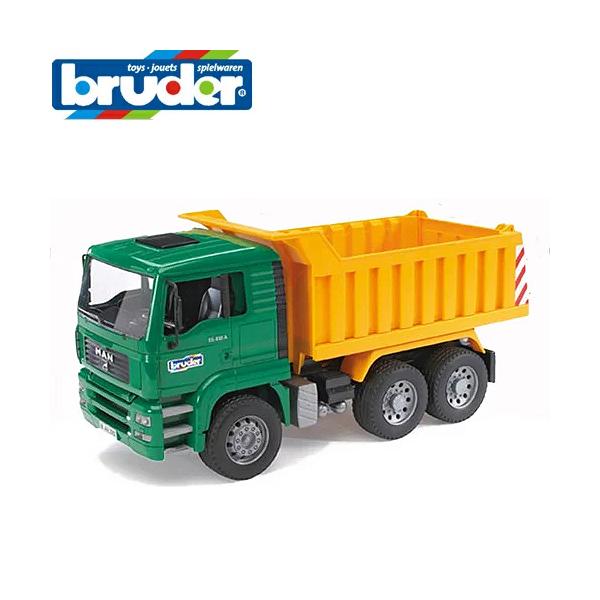 欧州TOPシェアのトラック。荷台：1段階傾斜。荷台後方：開閉可能　エンジン部分を見るため、ヘッドを倒すことができます。□　仕様　□商品サイズ：450×220×175（mm）本体重量：1428.8（g）生産国：ドイツ※北海道・沖縄へのお届けは...