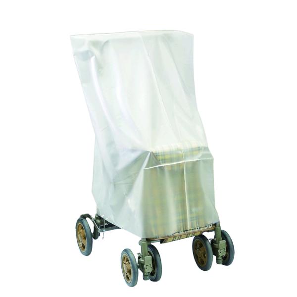 ネコポスで出荷します。お届けはポスト投函になります。※代引き決済不可※日時指定不可※包装不可『シルバーカーを雨やホコリから守るための保管カバー』【対応商品】島製作所 サニーウォーカー、リズムシリーズ。□　仕様　□使用時サイズ：約H68×W5...