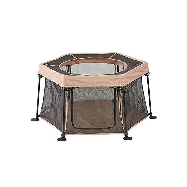 〜すぐに使えてサッとたためるペットサークル！〜□　仕様　□本体サイズ (幅X奥行X高さ) :124×109×57cm本体重量:3.4kg※北海道・沖縄・離島は、別当送料がかかります。