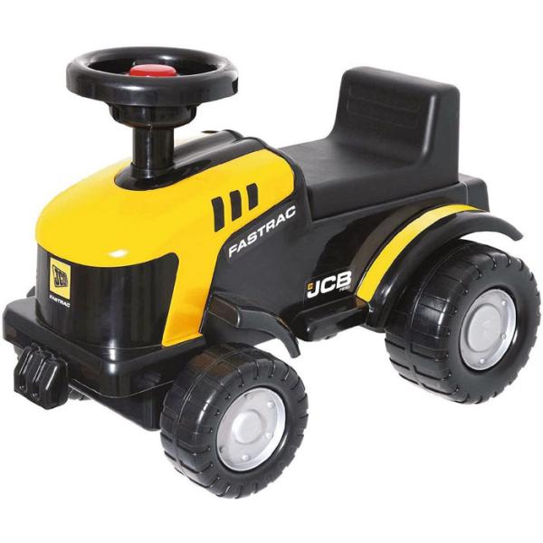 イギリスの老舗ツールメーカー「JCB社」のトラクターをモチーフとした乗用玩具です。工具不要でかんたんに組立てできます。□　仕様　□商品サイズ：L500×H360×W305（mm）本体重量：1750（g）生産国：中国推奨年齢：1.5〜3歳※北...