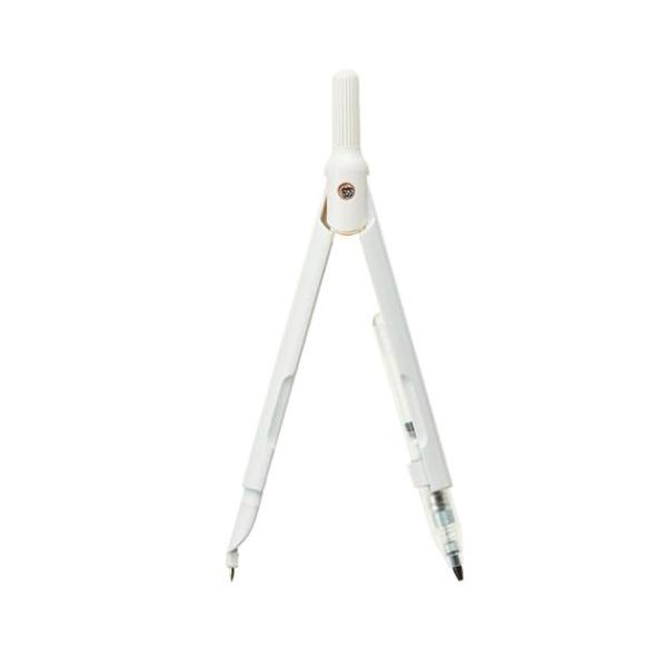 贈り物 ラッピング おしゃれ プレゼント ギフトに針が曲がっていて、円が描きやすい自動中心器付指先までフィットするヘッドノックなしで自動で芯が出るシャープペン付 市販の替え芯が使えます。本体サイズ：約10x128x11mmパッケージサイズ：...