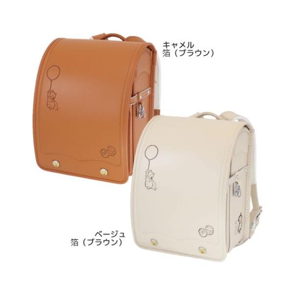 革製品キッズの入学準備をお気に入りキャラクター「くまのプーさん」モデルでDisney「くまのプーさん」のかわいくてお洒落なランドセル小学校の通学にかかせないランドセルだからこそ、こだわりの国産を選びたい。ランドセル工業会認定の「6年間安心修...